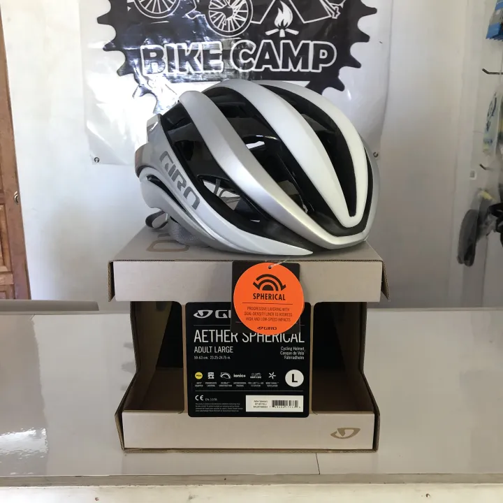 Giro Aether Spherical MIPS Matte White/Silver Large 59-63cm | Lazada PH