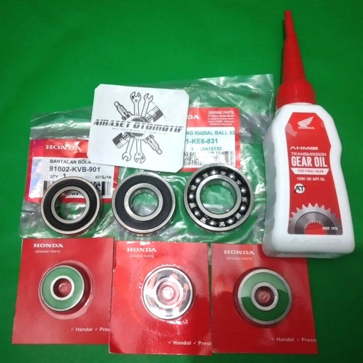 Paket Bearing Rasio Plus Oli Gardan Vario 125 CBS Vario 125 LED Vario ...