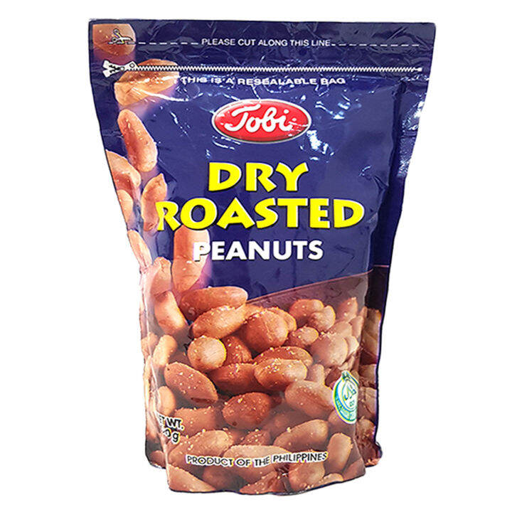 Tobi Dry Roasted Peanuts 500g | Lazada PH