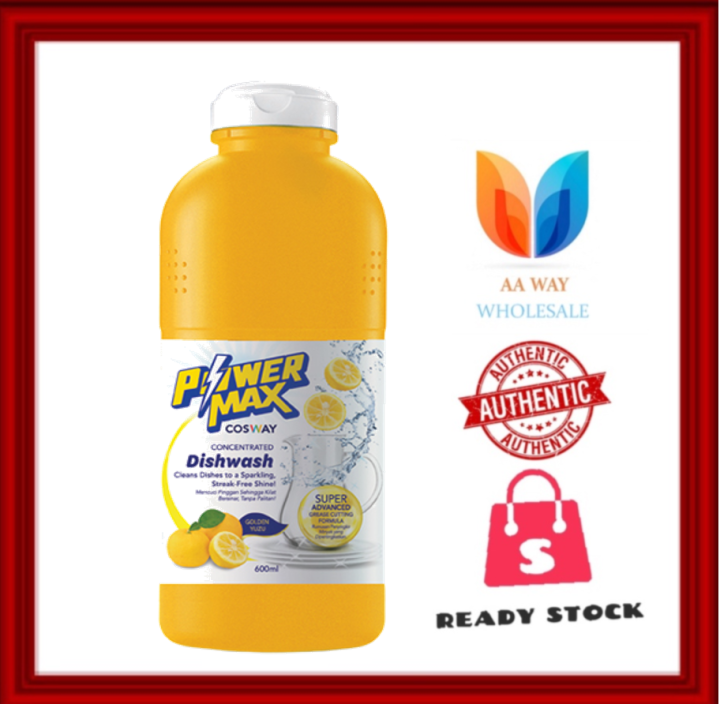 Cosway PowerMax Concentrated Dishwash - Golden Yuzu / Cosway PowerMax ...