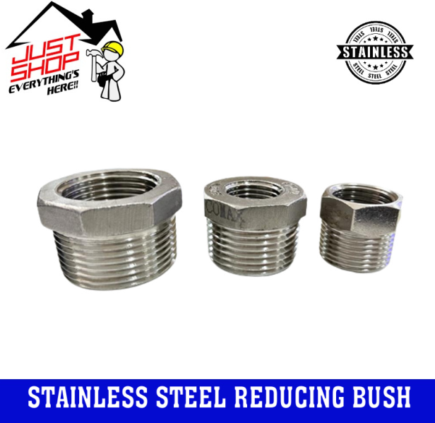 Stainless Steel (S/Steel) 304 Pipe Fitting Reducing Bush/ Stainless ...