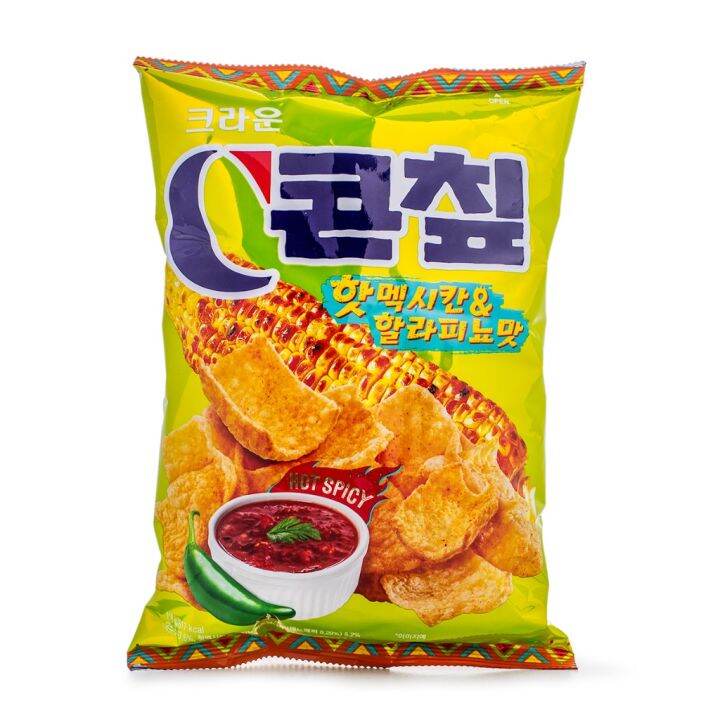 Crown Corn Chips Hot Spicy 70g. | Lazada PH