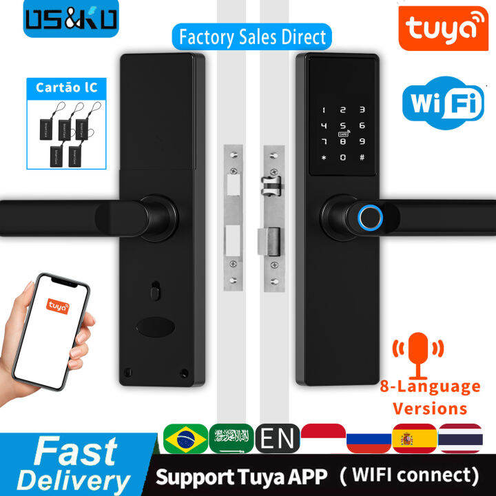 Fast Biometric Fingerprint Identification Door Lock, Smart Gate Lock ...