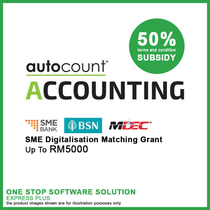 AutoCount Accounting Version 2.0 Express Plus Account + Stock (License ...