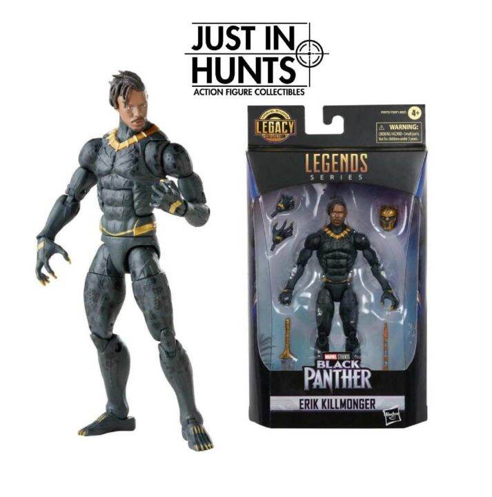 Marvel Legends Legacy Collection Erik Killmonger | Lazada