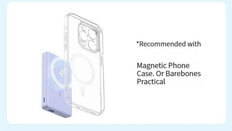 Anker 334 MagGo Battery(PowerCore 10K) 10000mAh Magsafe Wireless ...