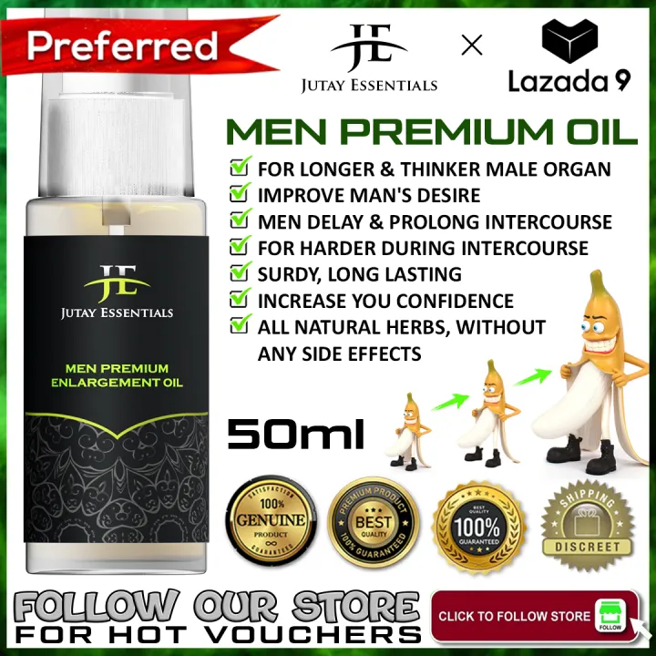 [ JTS OIL ] MEN ENLARGE ESSENCE OIL male organ enlarger and enhancer S3xual Wellness Organic ...