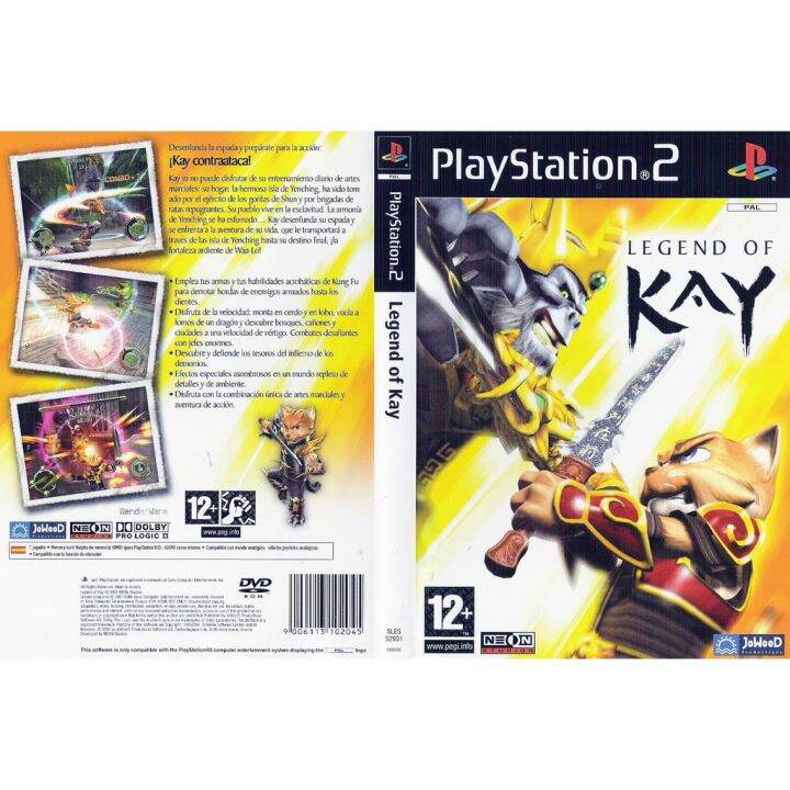 แผ่นเกมส์ PS2 Legend of Kay คุณภาพ ส่งไว | Lazada.co.th