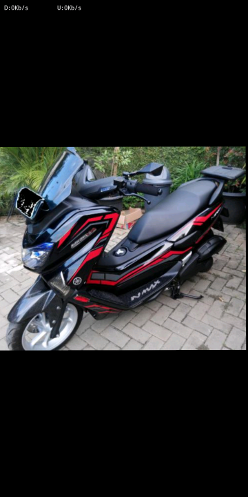 decal nmax merah full body custom striping nmax merah | Lazada Indonesia