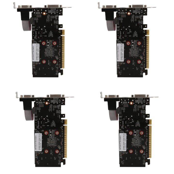 4X GT730 Image Card 64Bit GDDR3 GT 730 D3 Game Video Cards Geforce Dvi ...