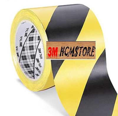3M 766 100mm dài 33met - BĂNG KEO DÁN NỀN SỌC VÀNG ĐEN chuyên dán nền, dán cảnh báo nguy hiểm ...