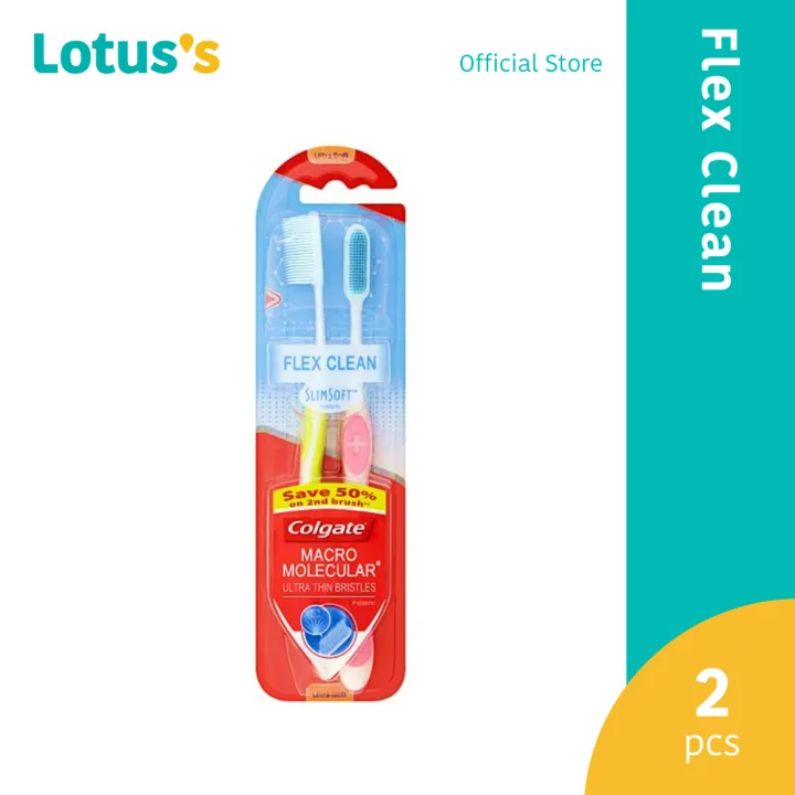 Colgate Flex Clean Slim Soft 2s | Lazada