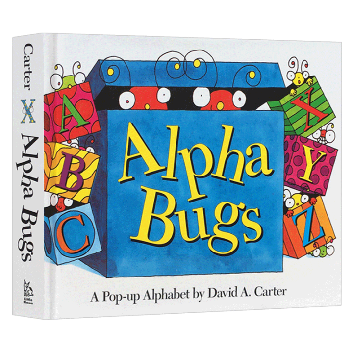 English original 3D stereoscopic Book alpha bugs a pop up awesome ...