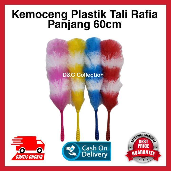 KEMOCENG PLASTIK TALI RAFIA DUSTER KEMUCING SULAK | Lazada Indonesia