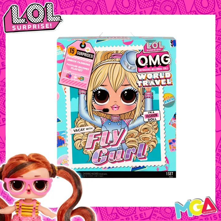 L.O.L Surprise OMG Travel Doll-Fly Gurl 4+ | Lazada PH