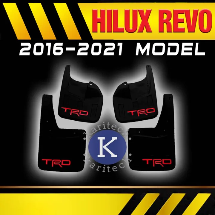 TRD Mudguard for Toyota Hilux Revo 2016 2017 2018 2019 2020 2021 2020 ...