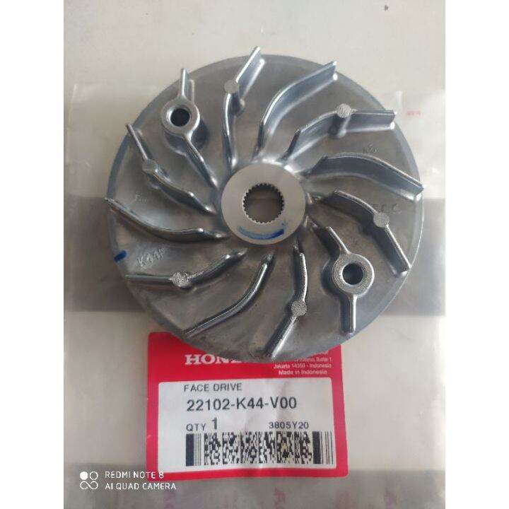 KIPAS LAWAN RUMAH ROLLER GIGI FACE DRIVE HONDA BEAT FI ESP / SCOOPY ESP ORIGINAL AHM 22102K44V00 ...