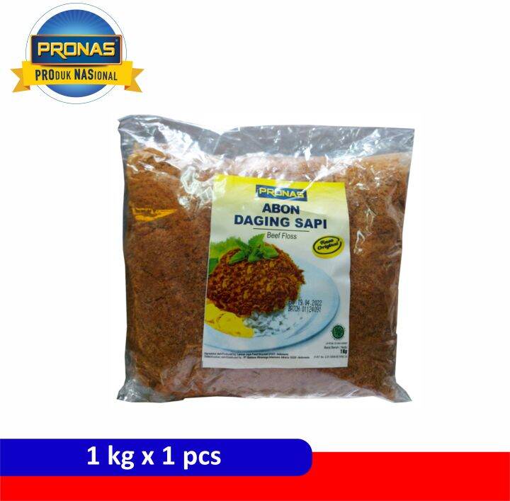 PRONAS Abon Sapi Original 1 kg | Lazada Indonesia