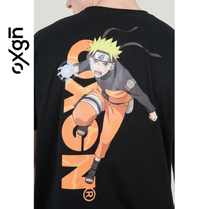 OXGN Men's Naruto Shippuden Naruto Tee (Black) | Lazada PH