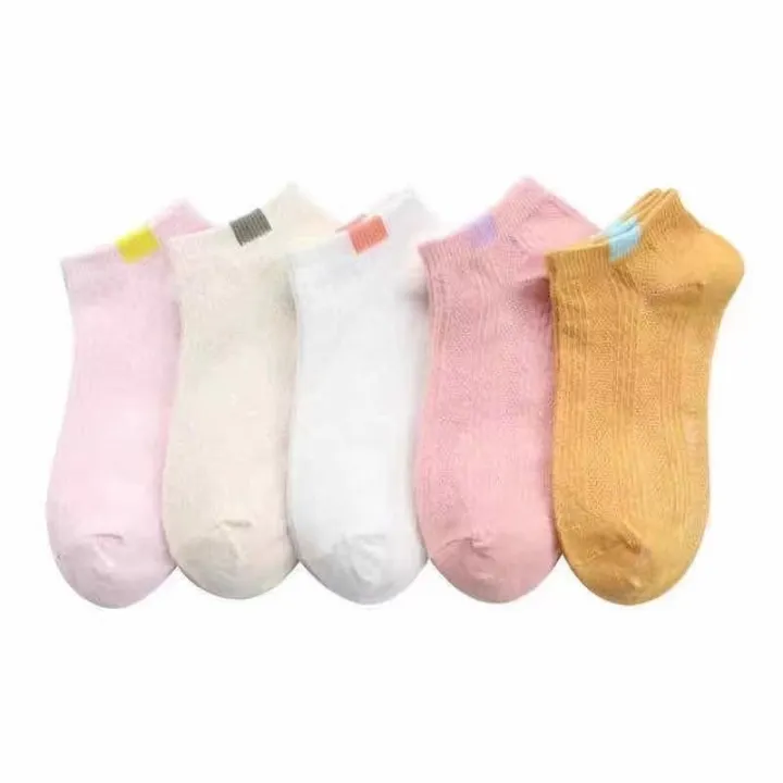 kkfashion Korean Socks Candy Color Iconic Socks Ankle Socks | Lazada PH