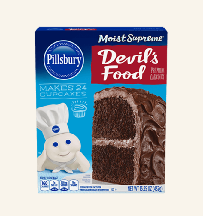 Pillsbury Moist Supreme Devil’s Food Premium Cake Mix -432g | Lazada PH