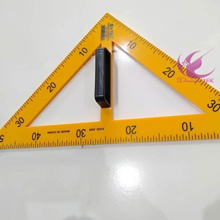 Penggaris Segitiga Acrylic Besar Whiteboard | Lazada Indonesia