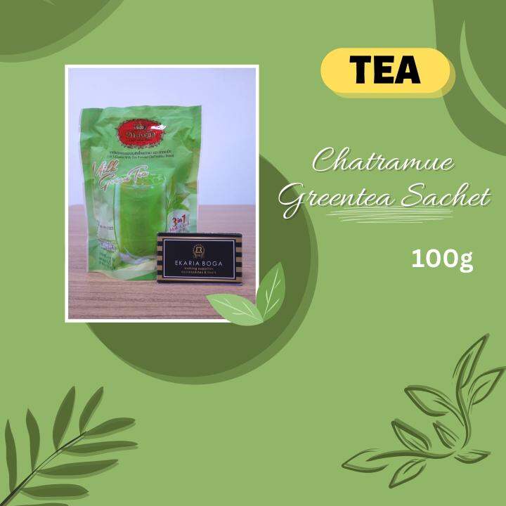 TEH | CHATRAMUE GREENTEA SACHET 20GR | Lazada Indonesia