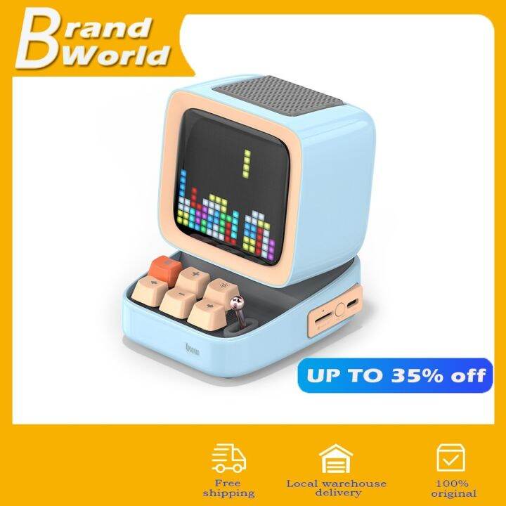 [ ship from bangkok ]DIVOOM Ditoo Retro Pixel Art ลำโพงบลูทู ธ แบบพกพา ...