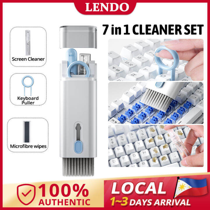 7-in-1 Keyboard Cleaner Earphones Cleaning Pen Keycap Puller Set ...