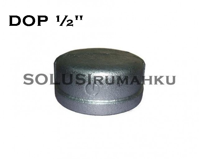 Dop Galvanis 1/2 Tutup Cap Drat Dalam Ujung Besi 1/2 | Lazada Indonesia