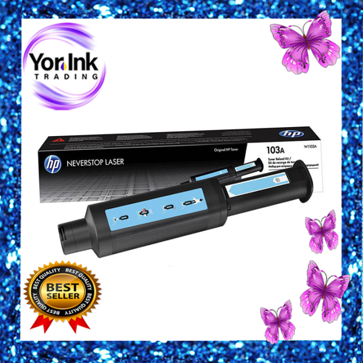 HP 103A Black Original Neverstop Laser Toner Reload Kit | Lazada PH