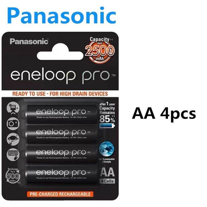 Panasonic Eneloop Pro Bk 3hcce 4bt Aa Original Rechargeable Battery