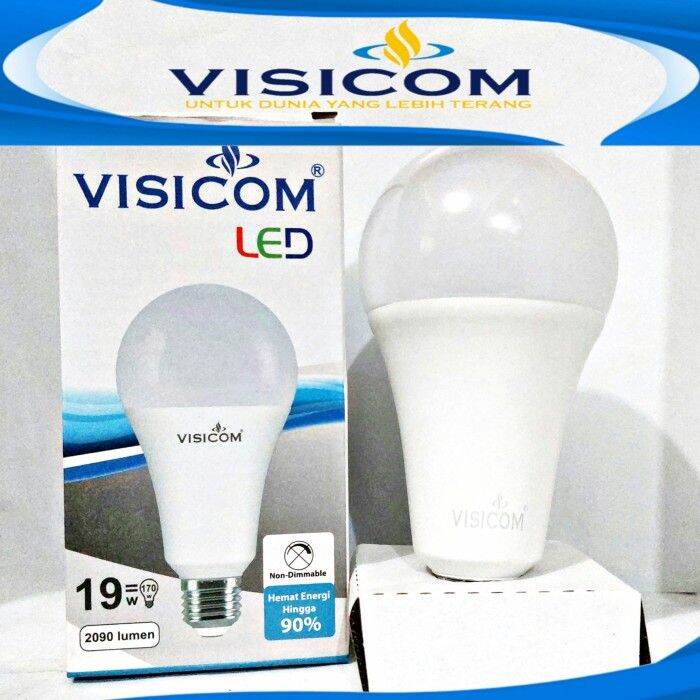 Lampu LED Bulb "VISICOM" 19 Watt | Lazada Indonesia