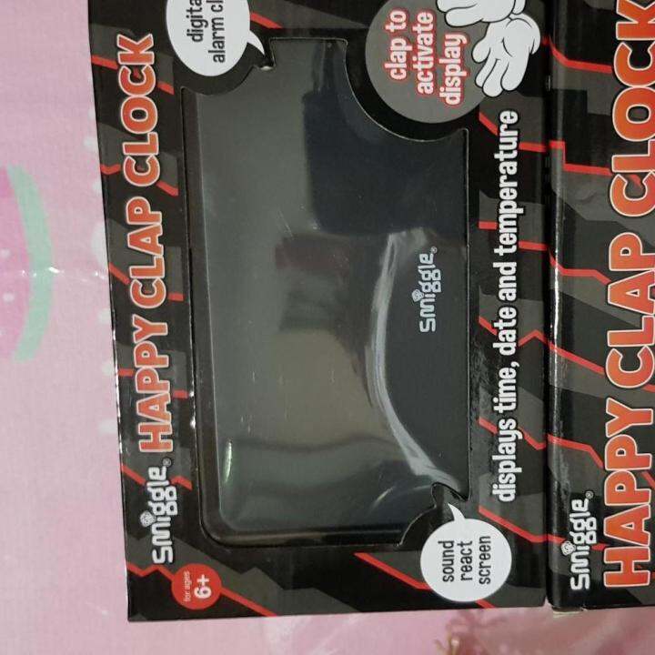 SMIGGLE HAPPY CLAP CLOCK | Lazada PH