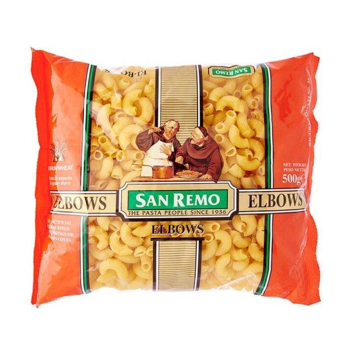 San Remo Pasta Elbow 500 Gr - Pasta Elbow 500 Gr | Lazada Indonesia