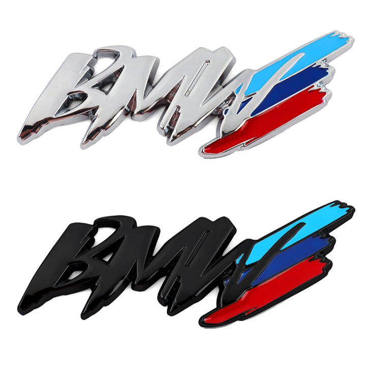BMW Logo Metal Sticker Car Badge BMW M Power Logo Emblems Decoration ...