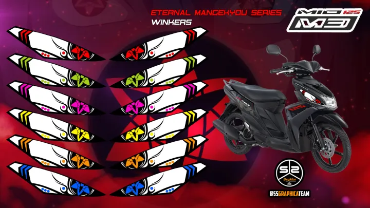 Yamaha Mio M3 - Winkers - Eternal Mangekyou Series | Lazada PH