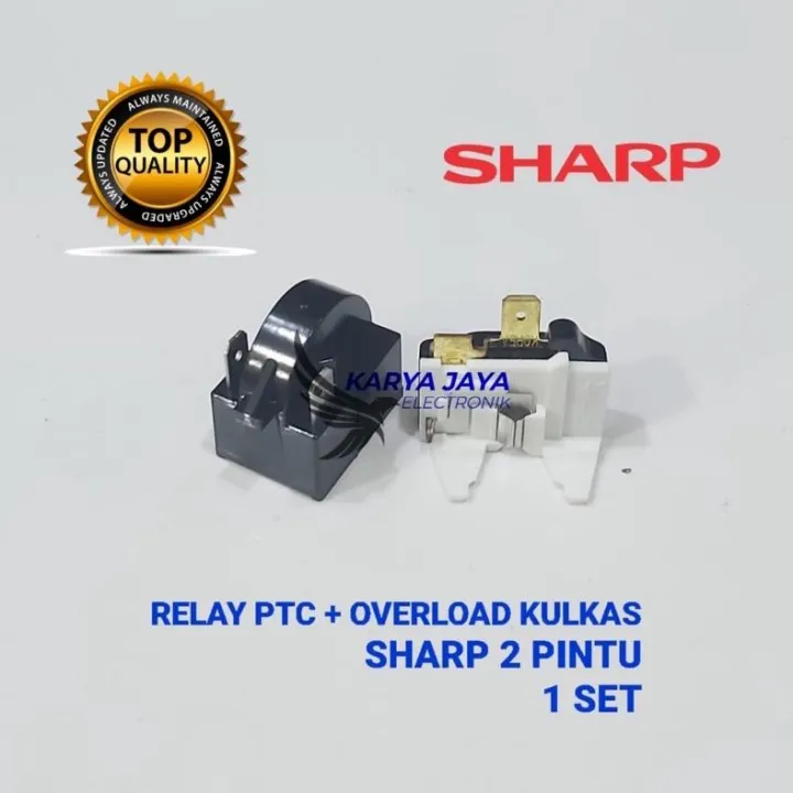 Relay Ptc Overload Kulkas Sharp 2 pintu | Lazada Indonesia