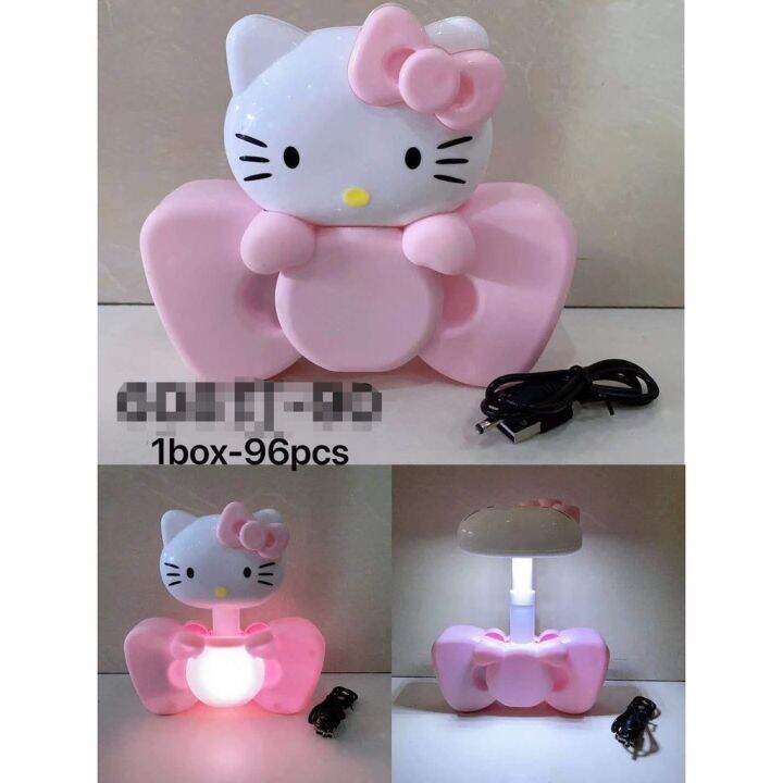HELLO KITTY MINI CHARGEABLE LAMPSHADE LANTERN ROOM NIGHT LIGHT | Lazada PH