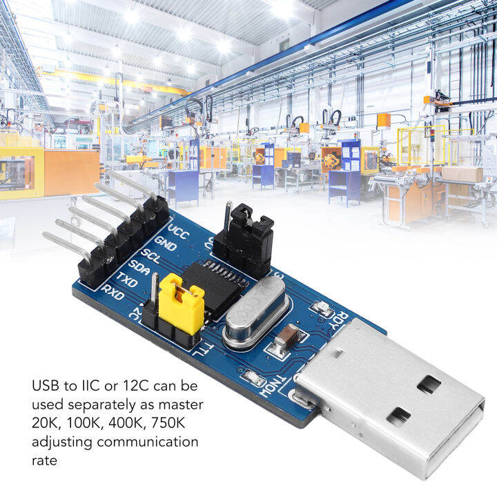 USB To UART Converter Adapter Module Safe Jumper Wire 5V 3.3V Voltage ...