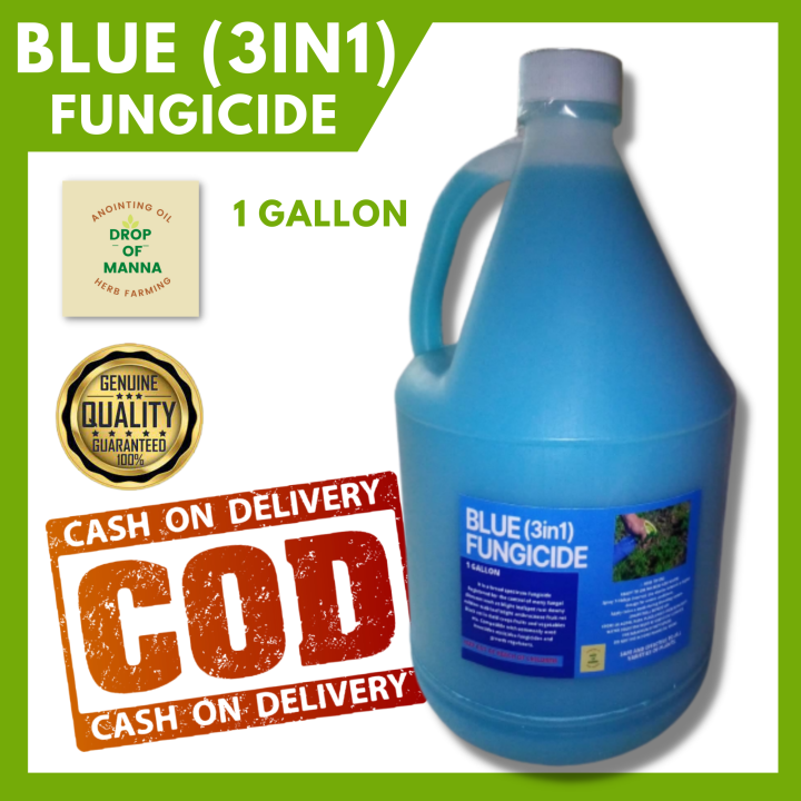 BLUE FUNGICIDE 3-IN-1 / 1 GALLON 📍FUNGICIDE,PESTICIDE,INSECTICIDE-1 ...