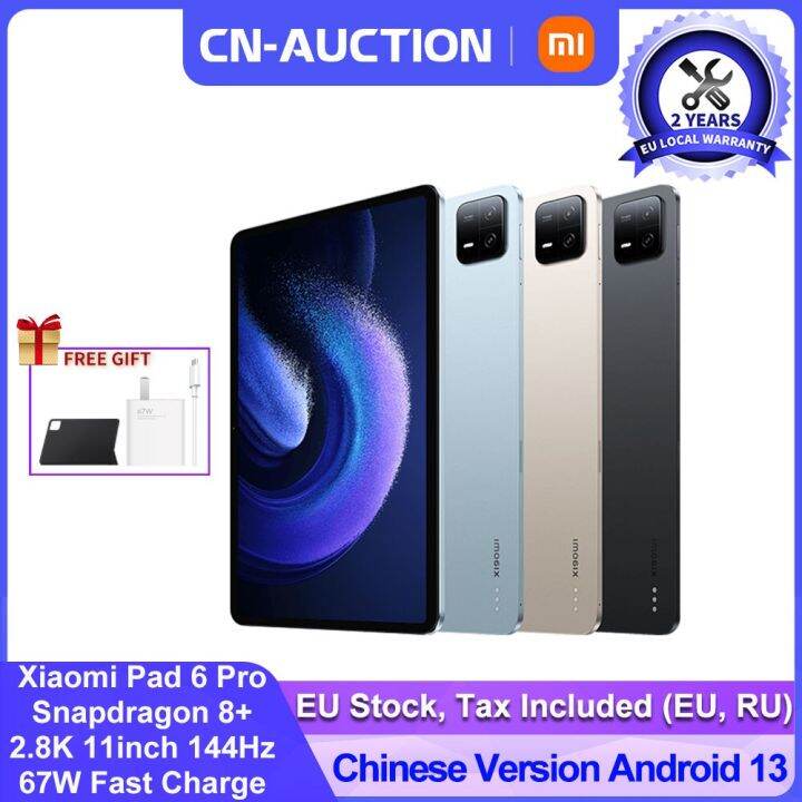 🤷‍♂️ Xiaomi 2023 Mi Pad 6 PRO Tablet Snapdragon 8+ 11Inch 144Hz 2.8K Display 4 Stereo Speakers ...