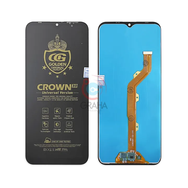 LCD INFINIX SMART 4 / X653 / X653C CROWN SUPER FULLSET TOUCHSCREEN ...