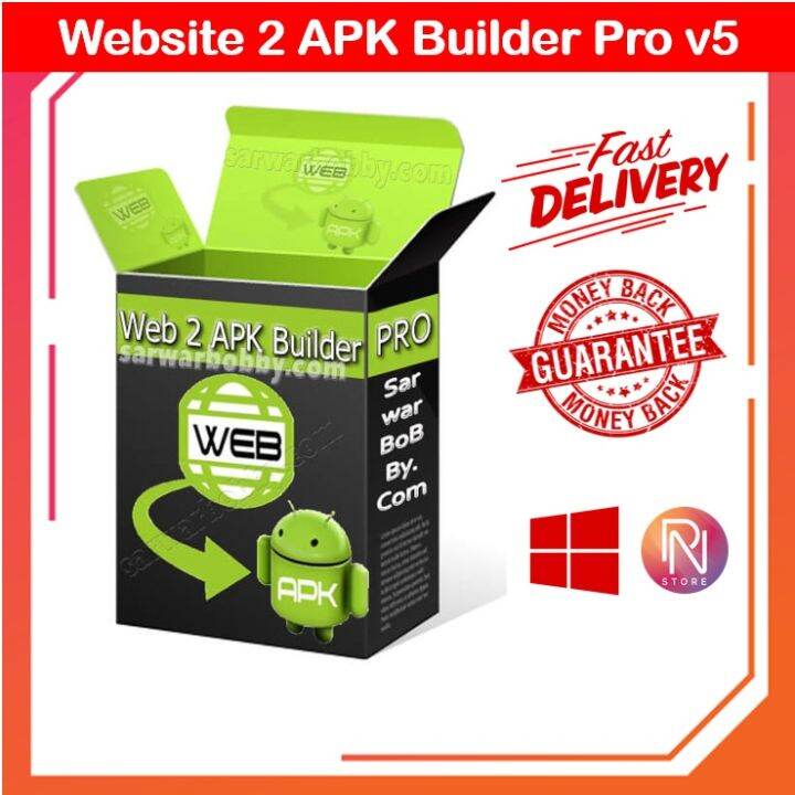 Website 2 APK Builder Pro v5 with app bundle support | Lifetime For ...