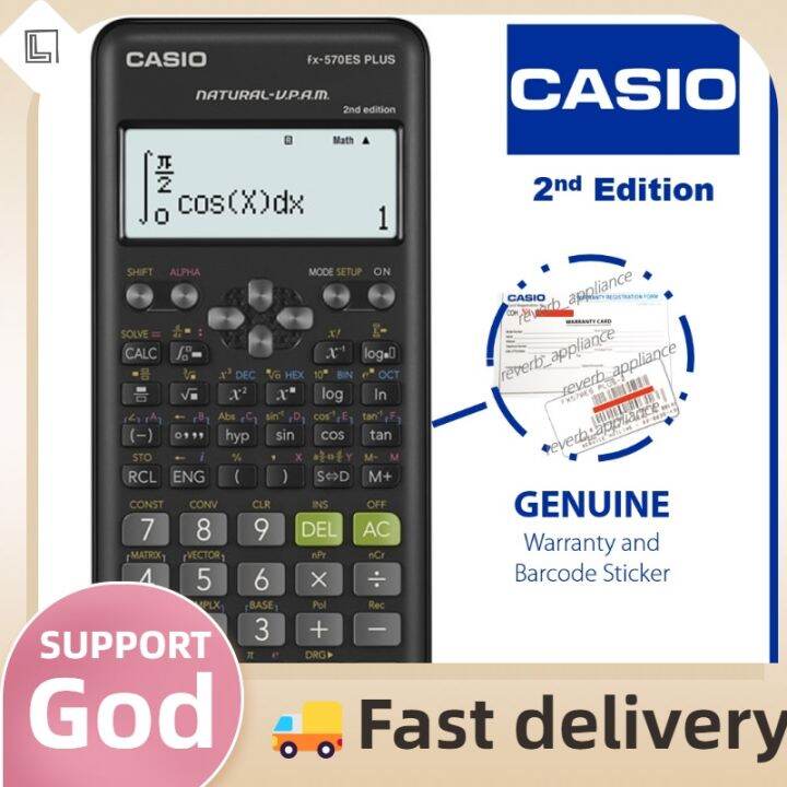 Casio fx-570ES Plus 2nd Edition Scientific Calculator Applicable to ...