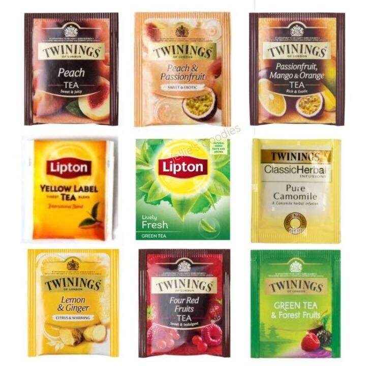 Twinings Lipton Yellow Label Green Tea Twinings Tea Bag Assorted ...