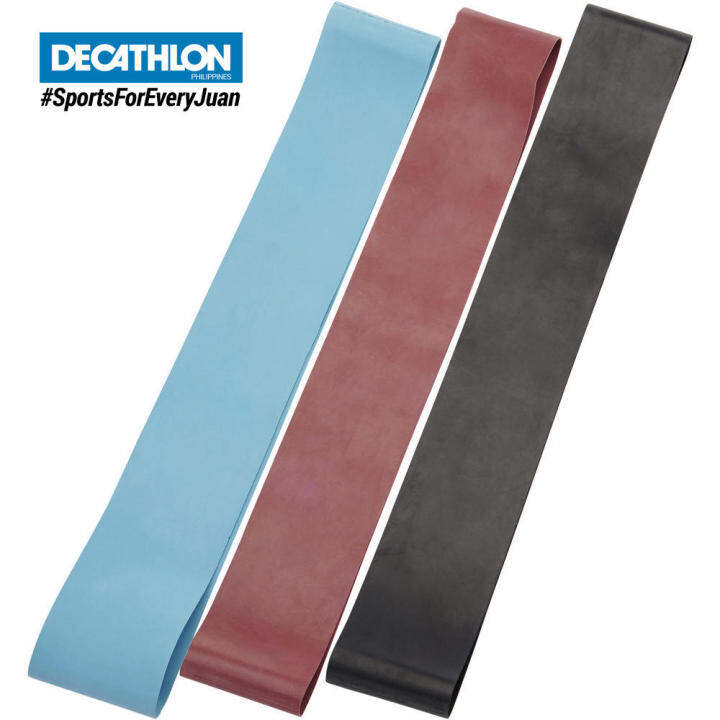 Decathlon Nyamba Three-Pack Mini Latex Sports Elastic Bands | Lazada PH