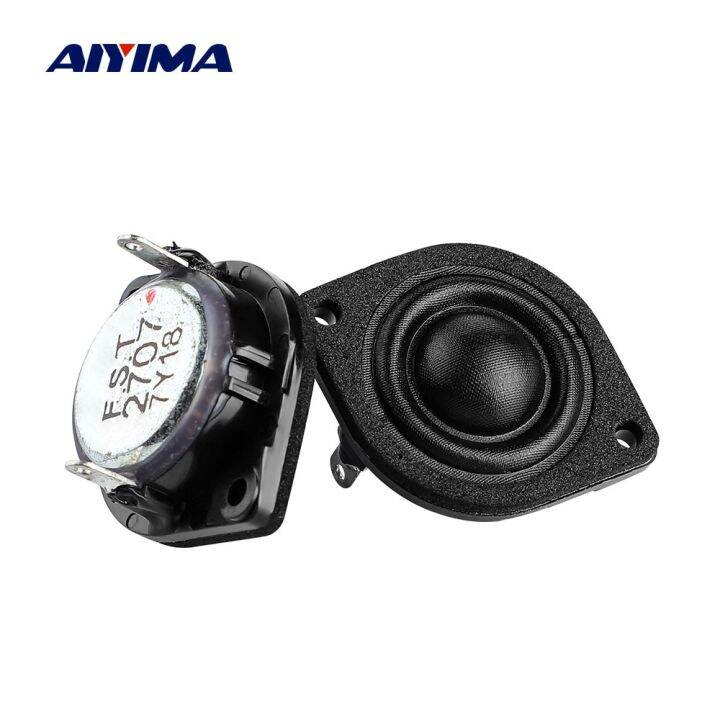 AIYIMA 1 Inch 4 Ohm 18W Tweeter Audio Speaker Unit HIFI Neodymium Dome Silk Film Car Treble ...
