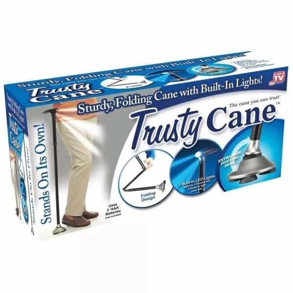 TRUSTY CANE Magic Foldable Lightweight Tungkod For Adult Seniors ...