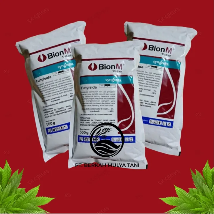 Fungisida Bion M 1/48 wp 500g Asli Syngenta 500gram Original | Lazada Indonesia